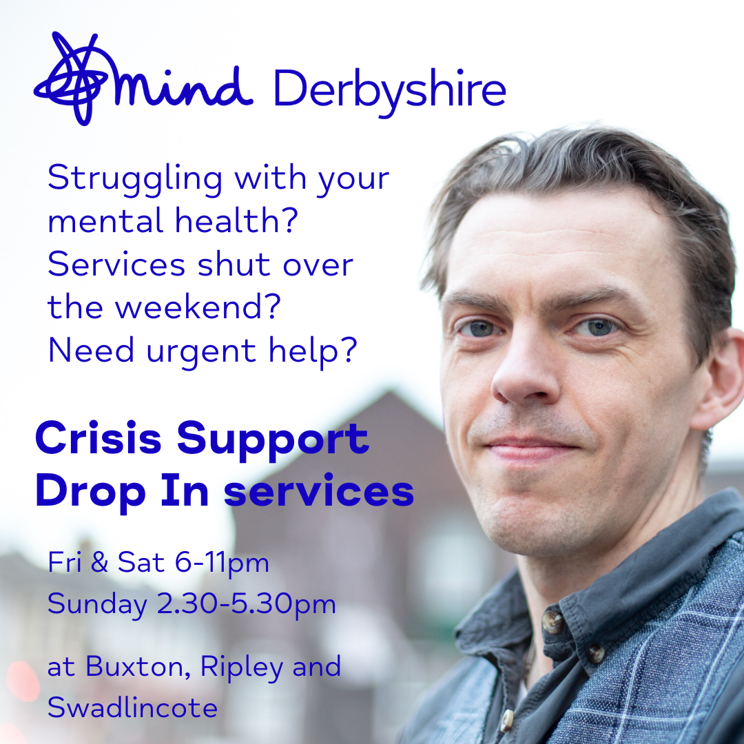 Crisis Support Drop-In Services - Derbyshire Mind