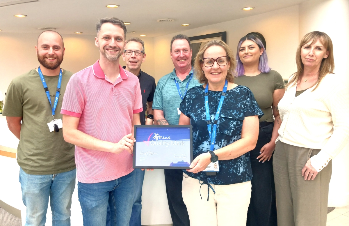 Derbyshire Mind Awarded Mind Quality Mark! - Derbyshire Mind